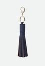 Oversized Tassel Key Chain in SLATE BLUE - Get great deals at JustFab