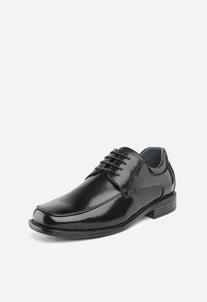 Men's Square Toe Oxford Dress Shoe in Black - Get great deals at JustFab