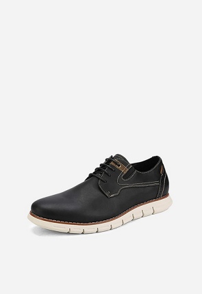 Men's Semi-Casual Oxford in Black - Get great deals at JustFab