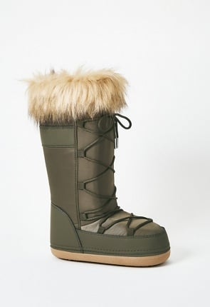 Alaska Cold Weather Boot in Army Fatigue Green/ Brown Multi - Get great ...