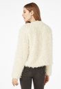 Open Front Faux Fur Jacket in Cream - Get great deals at JustFab