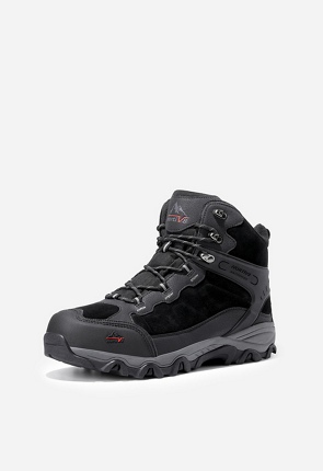 Men's Waterproof Hiking Boot in Black - Get great deals at JustFab