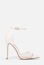 Summer Romance Ankle Strap Pump in White - Get great deals at JustFab