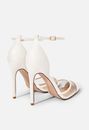 Summer Romance Ankle Strap Pump in White - Get great deals at JustFab