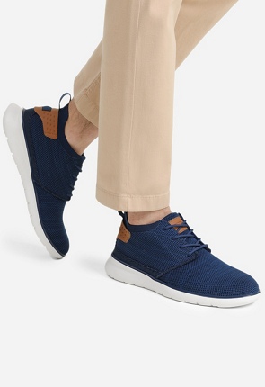 Men's Breathable Mesh Casual Sneaker in Blue - Get great deals at JustFab