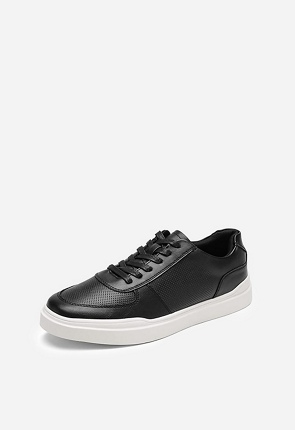 Men's Daily Casual Sneaker in Black - Get great deals at JustFab