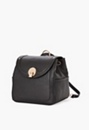 Circle Flap Backpack in Black - Get great deals at JustFab